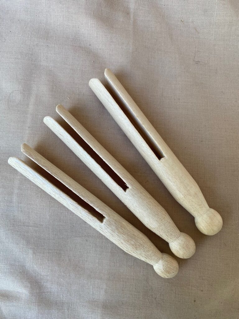 Pinzas de madera para la ropa • Usar y Reusar